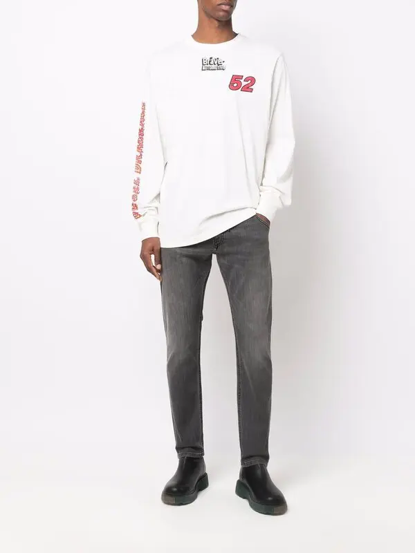 DIESEL® Drawstring-waist Tapered Jeans