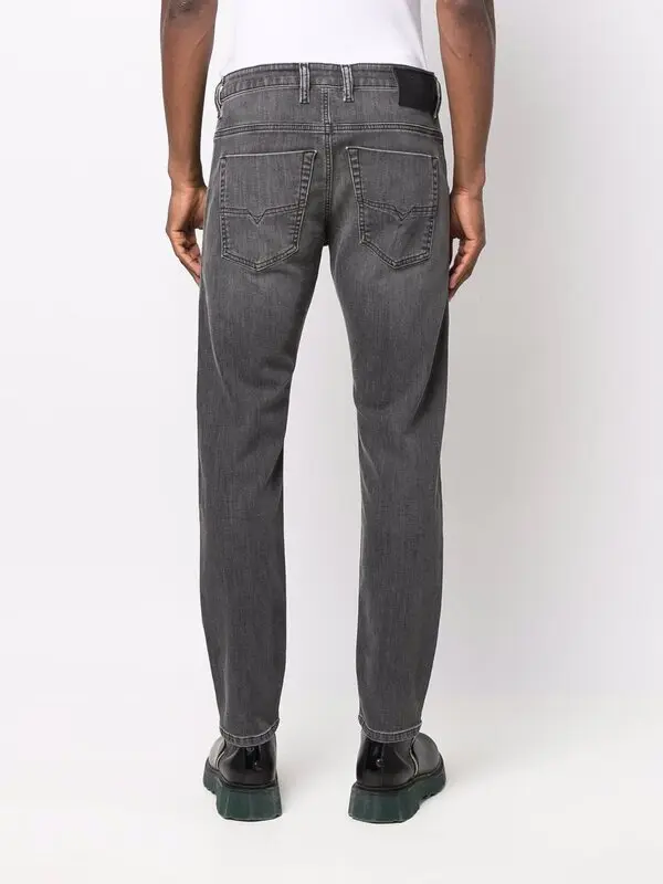 DIESEL® Drawstring-waist Tapered Jeans