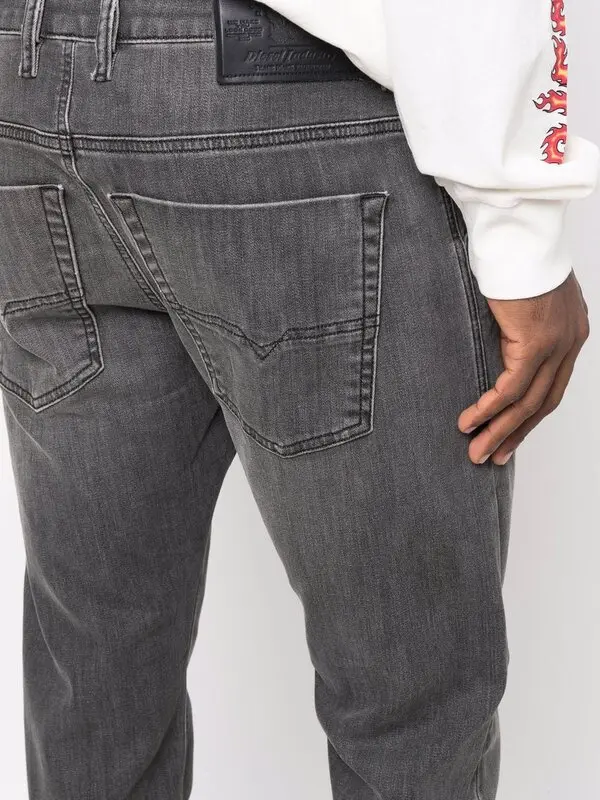 DIESEL® Drawstring-waist Tapered Jeans