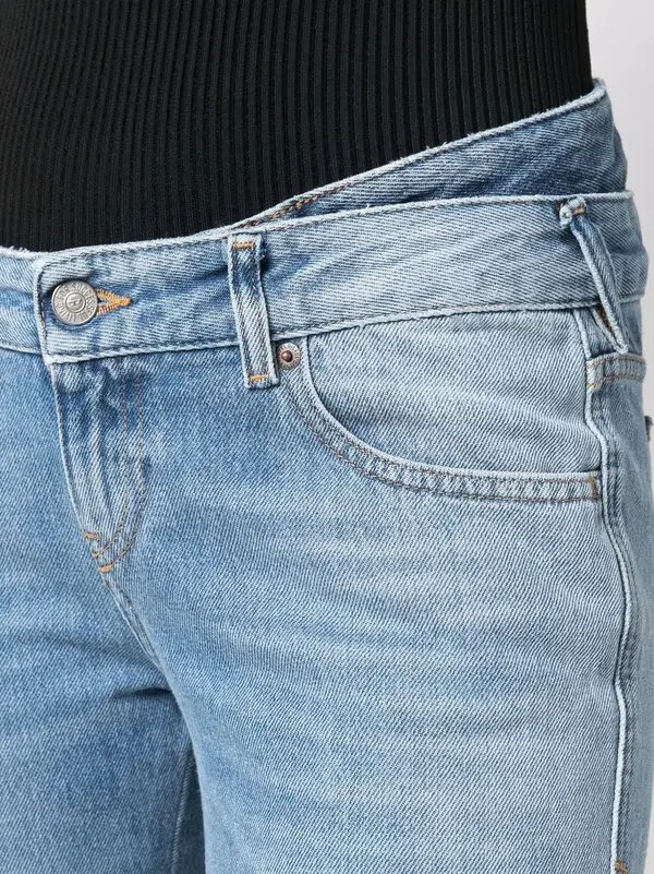 DIESEL® Straight-leg Low-rise Jeans