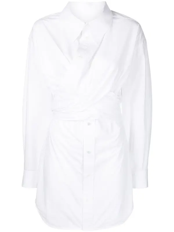 Alexander Wang Gathered Shirt Dress