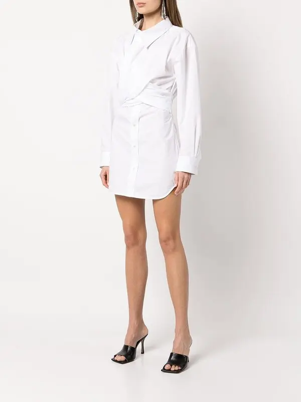Alexander Wang Gathered Shirt Dress