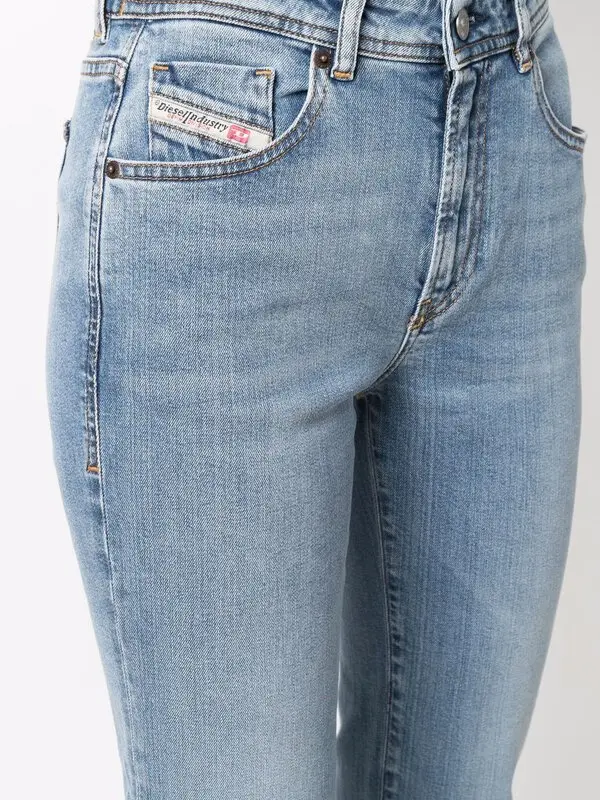 DIESEL® High-rise Slim-cut Jeans