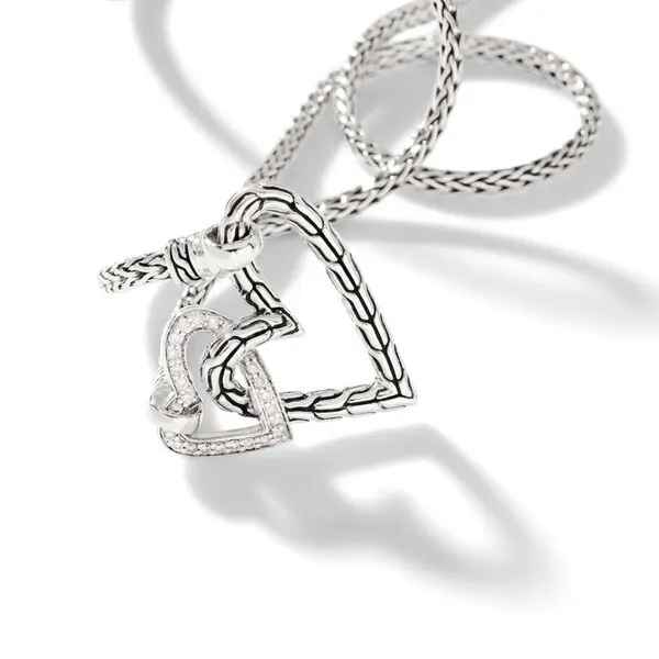 John Hardy Manah Pendant Necklace Diamonds