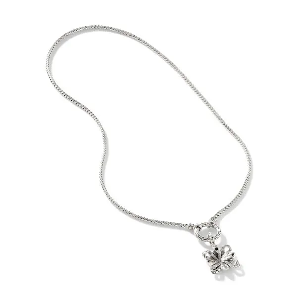 John Hardy Canang Sari Amulet Keyring Necklace