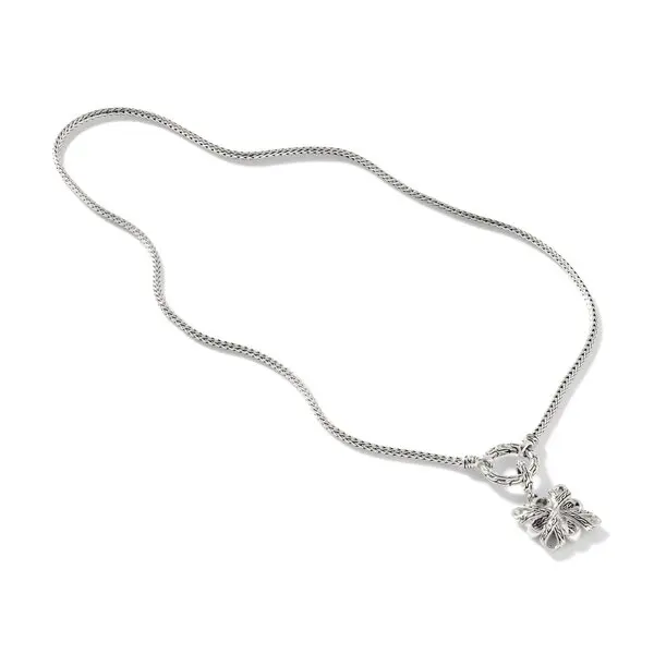 John Hardy Canang Sari Amulet Keyring Necklace