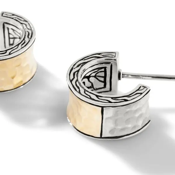 John Hardy Palu J Hoop Earrings
