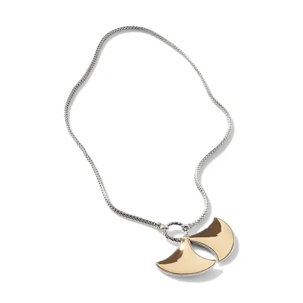 John Hardy Taka Amulet Keyring Necklace