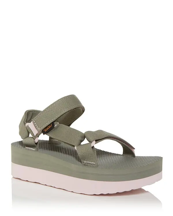 Teva Flatform Universal Sandals - Green