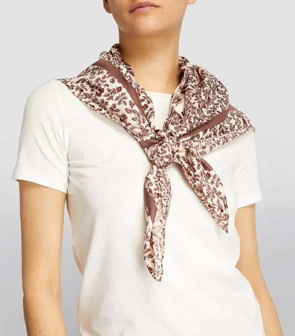 Max Mara Silk Scarf