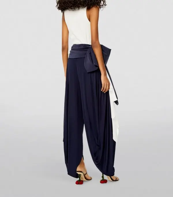 Loewe Silk Draped Belt