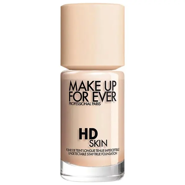 MAKE UP FOR EVER Hd Skin Long-lasting Waterproof Natural Matte Foundation - 1r02 Cool Alabaster