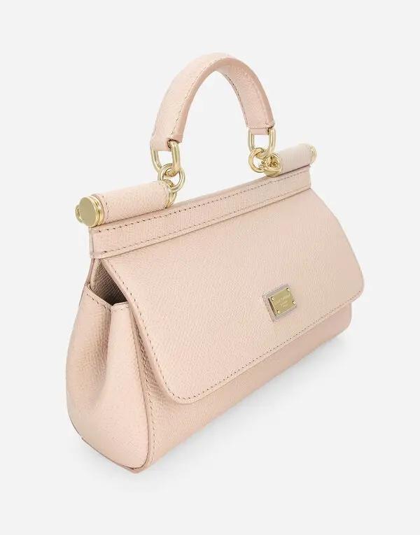 Dolce & Gabbana Mini Sicily Handbag - Pink