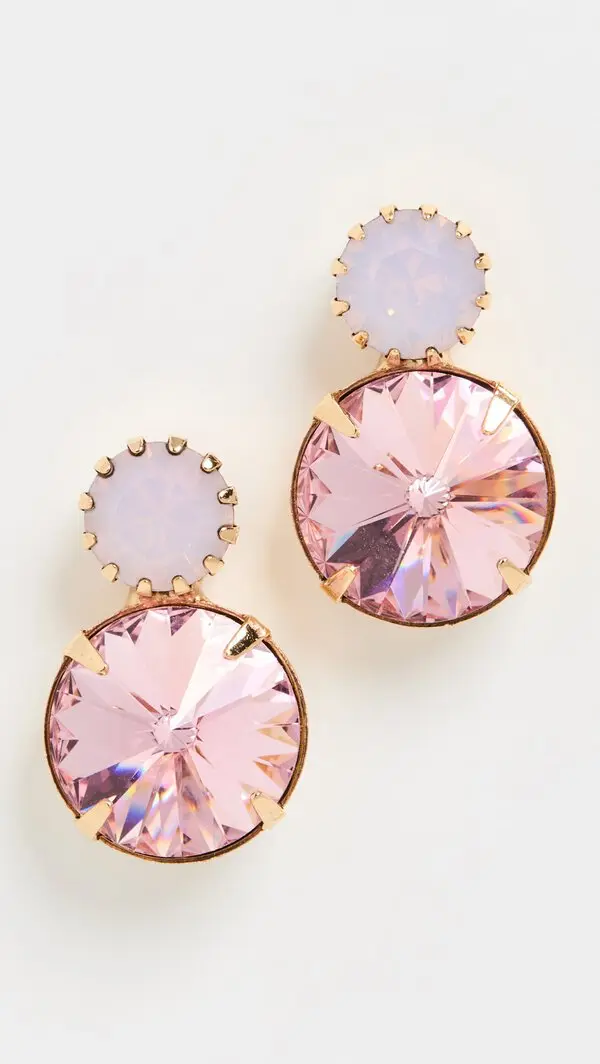 JENNIFER BEHR Myrla Earrings - Rose Opal