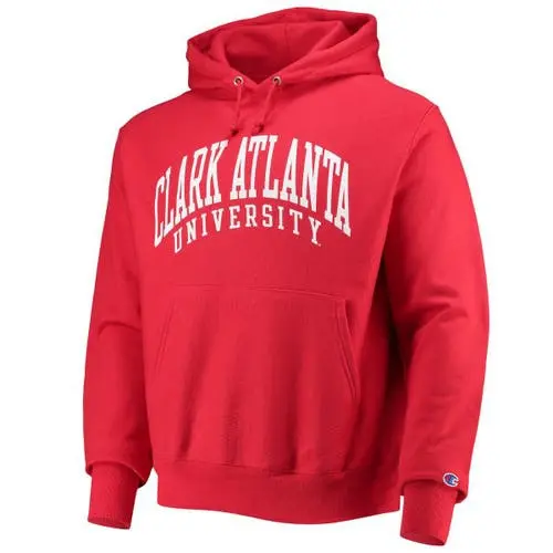 Champion Clark Atlanta University Panthers Tall Arch Pullover Hoodie