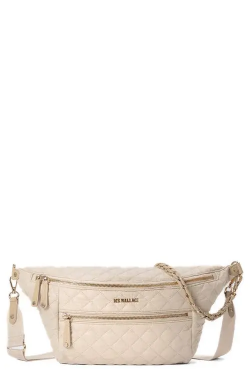 Mz Wallace Crossbody Belt Bag - Buff