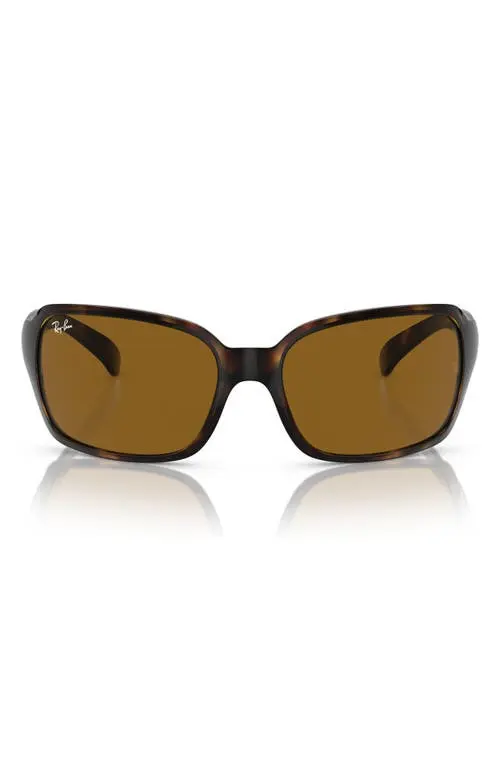 Ray-ban 60mm Square Sunglasses - Brown
