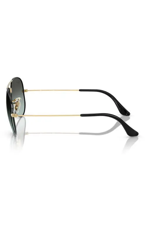 Ray-ban 58mm Gradient Aviator Sunglasses