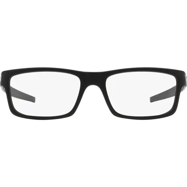 Oakley Currency 54mm Square Eyeglasses - Satin Black