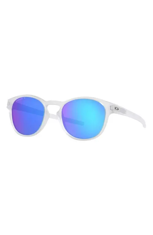 Oakley Latch™ Prizm™ Polarized Round Sunglasses - Clear