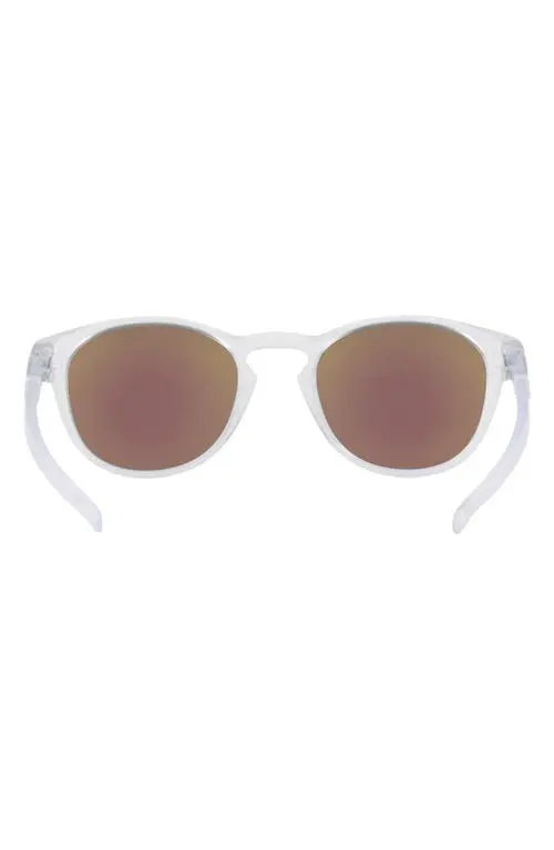 Oakley Latch™ Prizm™ Polarized Round Sunglasses - Clear