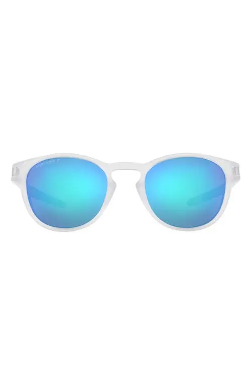 Oakley Latch™ Prizm™ Polarized Round Sunglasses - Clear