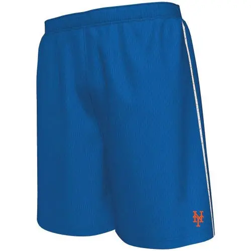 Majestic International Fanatics Branded New York Mets Mesh Shorts