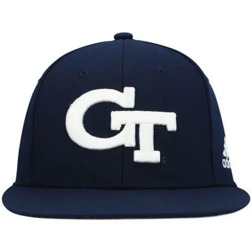 Adidas Georgia Tech Yellow Jackets On-field Baseball Fitted Hat