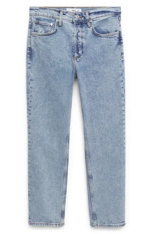 Mango Committed Collection Ankle Straight Leg Jeans