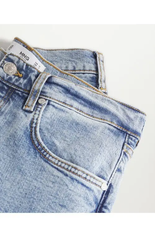 Mango Committed Collection Ankle Straight Leg Jeans
