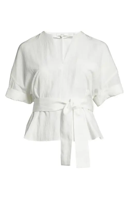 Vince Tie Waist Blouse