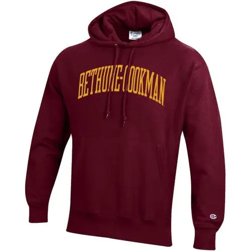 Champion Bethune-cookman Wildcats Tall Arch Pullover Hoodie