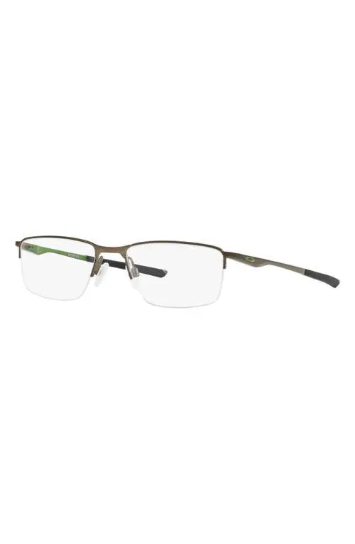 Oakley Socket 5.5 Semi Rimless Rectangular Eyeglasses