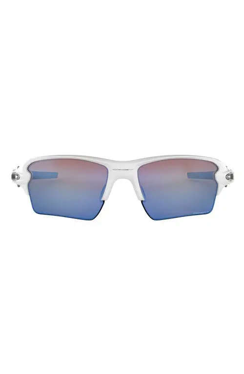 Oakley Flak® 2.0 Xl Prizm™ Polarized Rectangular Sunglasses - White