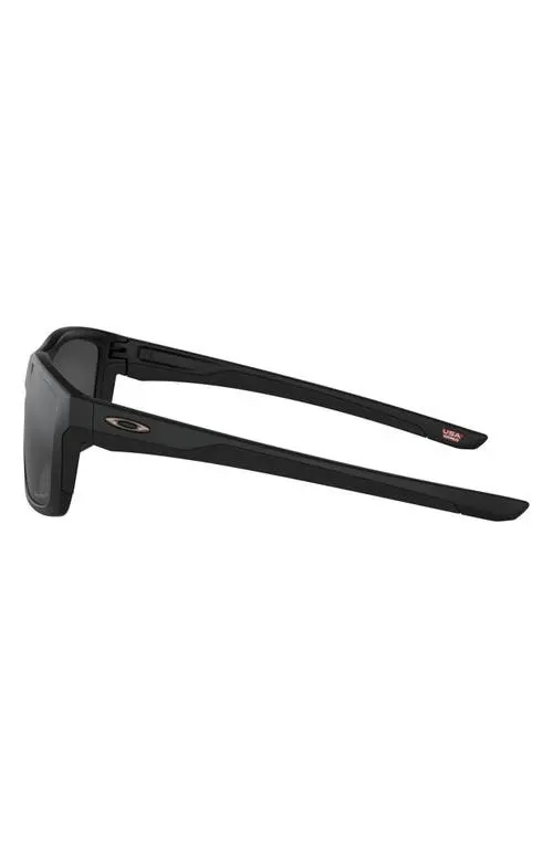 Oakley Mainlink™ Rectangular Sunglasses - Matte Black