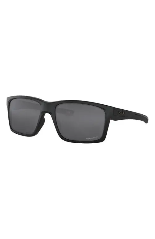 Oakley Mainlink™ Rectangular Sunglasses - Matte Black