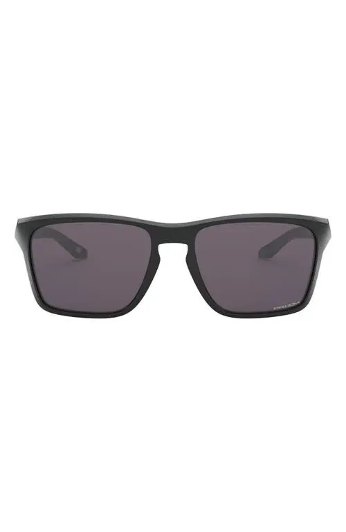 Oakley Sylas 57mm Rectangle Sunglasses - Black