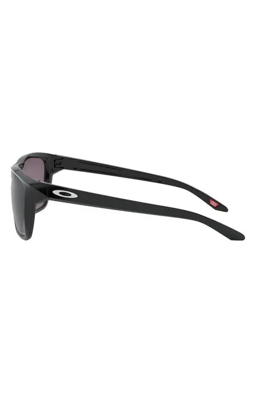 Oakley Sylas 57mm Rectangle Sunglasses - Black
