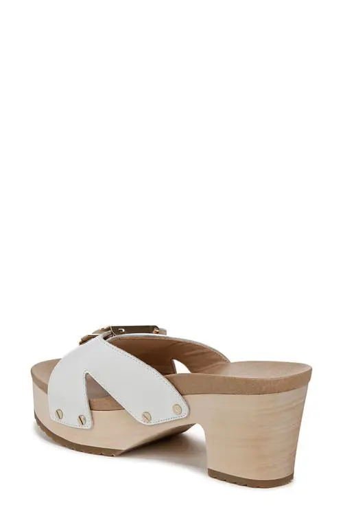 Dr. Scholl'S Original Max Platform Sandal - White Multi