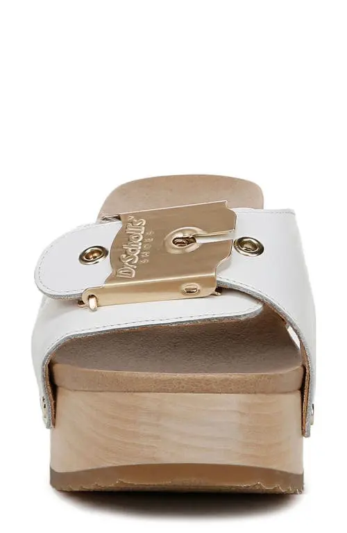 Dr. Scholl'S Original Max Platform Sandal - White Multi