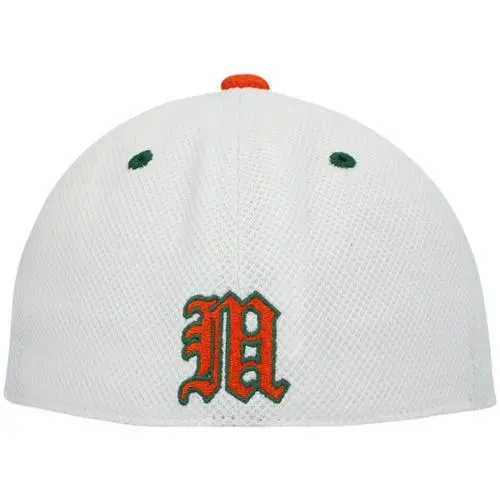 Adidas Miami Hurricanes On-field Baseball Cap