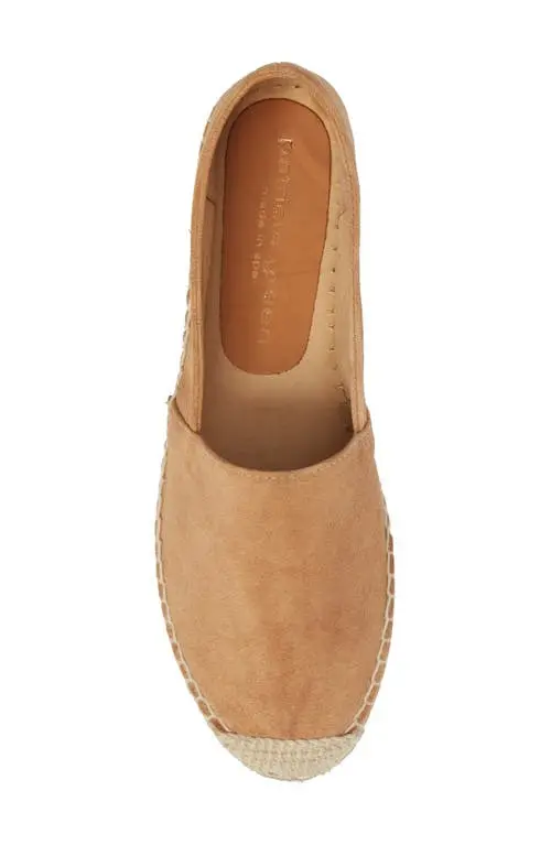 PATRICIA GREEN Abigail Espadrille Slip-on - Camel Leather