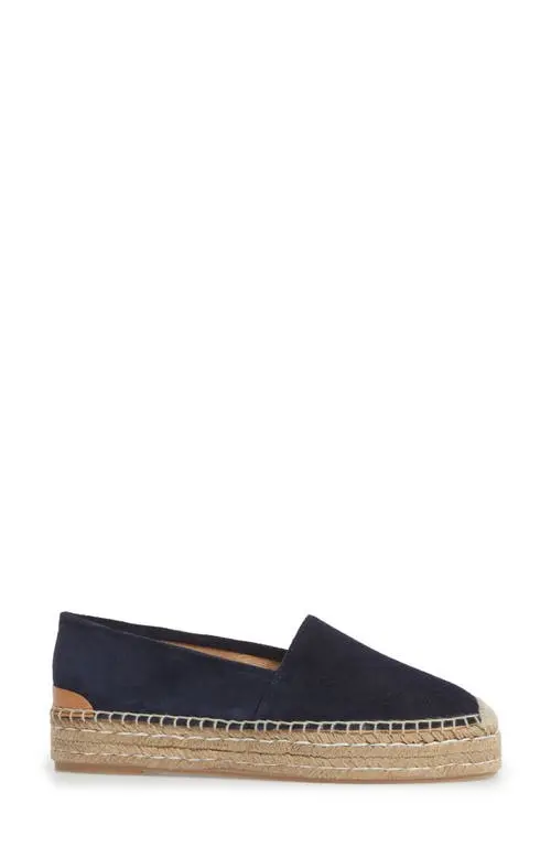 PATRICIA GREEN Abigail Espadrille Slip-on - Navy Leather