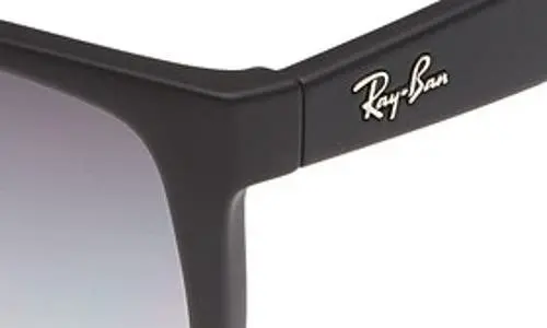 Ray-ban 54mm Rectangle Sunglasses - Dark Grey/black