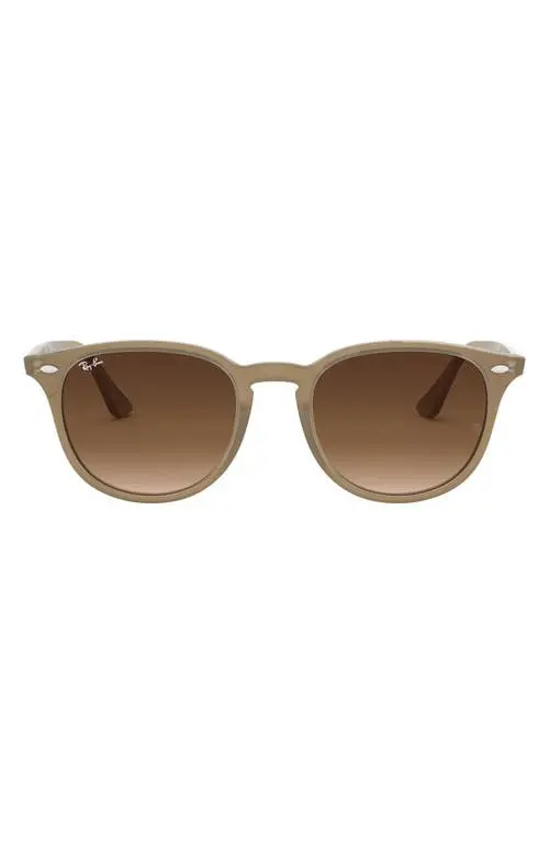 Ray-ban 51mm Round Sunglasses - Turtledove