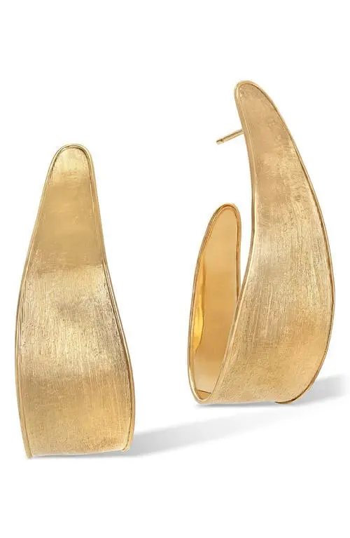 Marco Bicego Lunaria Hoop Earrings - Yellow Gold