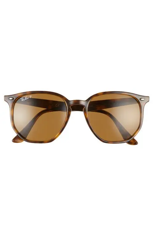 Ray-ban 54mm Polarized Round Sunglasses
