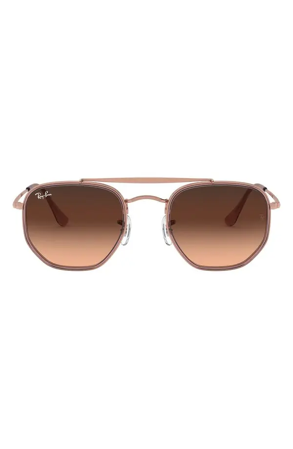 Ray-ban 52mm Sunglasses - Copper/ Copper Gradient