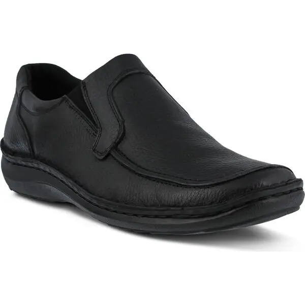 SPRING STEP SHOES Niccolo Moc Toe Loafer - Black
