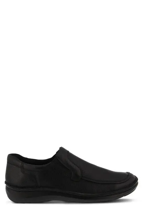 SPRING STEP SHOES Niccolo Moc Toe Loafer - Black